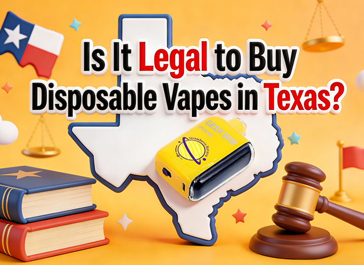 Are Disposable Vapes Legal in Texas? 2026 Guide | Morevaping